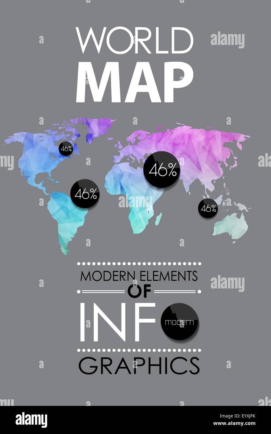 World map card Stock Vector Image & Art - Alamy
