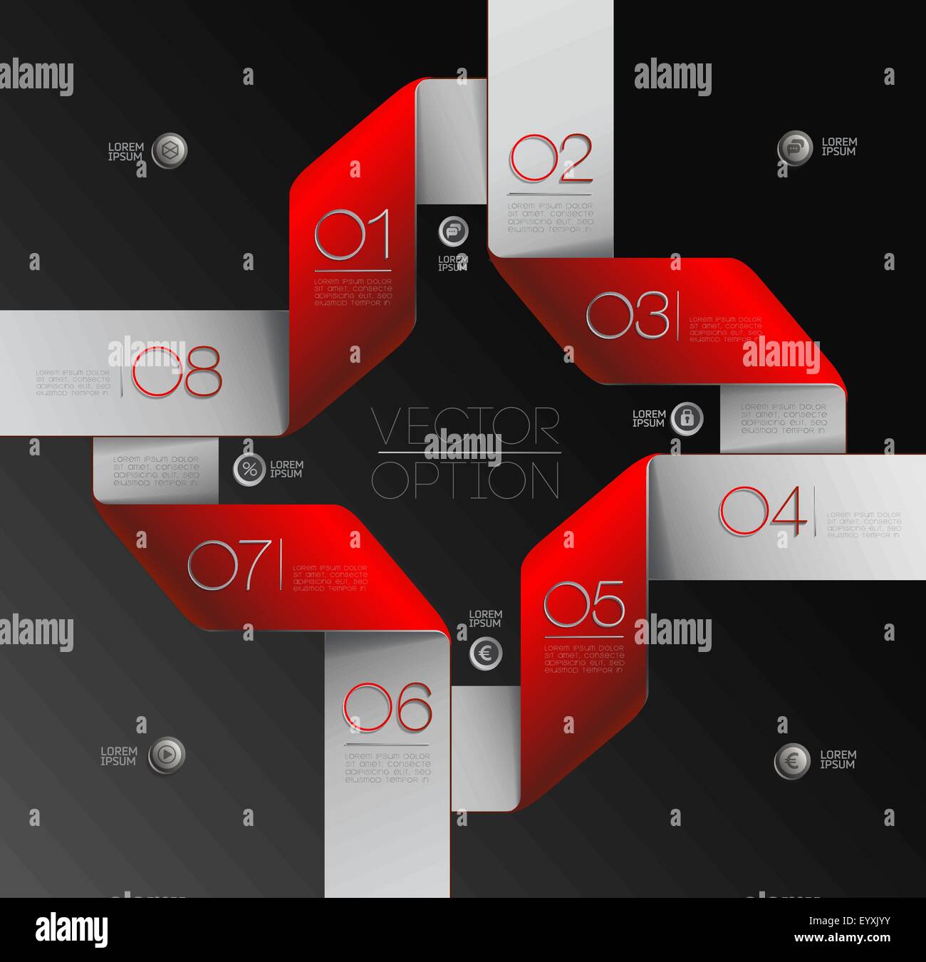 Design elements for options Stock Vector Image & Art - Alamy