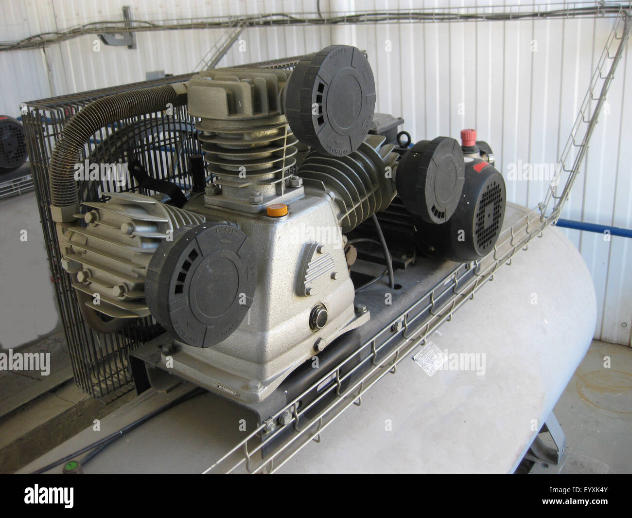 Oil refinery. Equipment for primary oil refining Stock Photo - Alamy