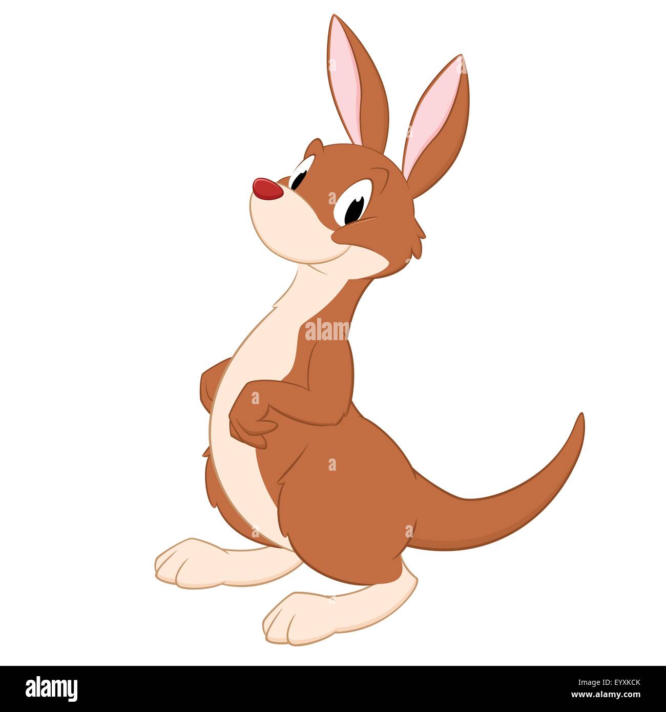 Kangaroo cartoon hi-res stock photography and images - Alamy