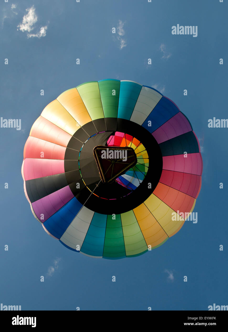 Balloon overhead hi-res stock photography and images - Alamy