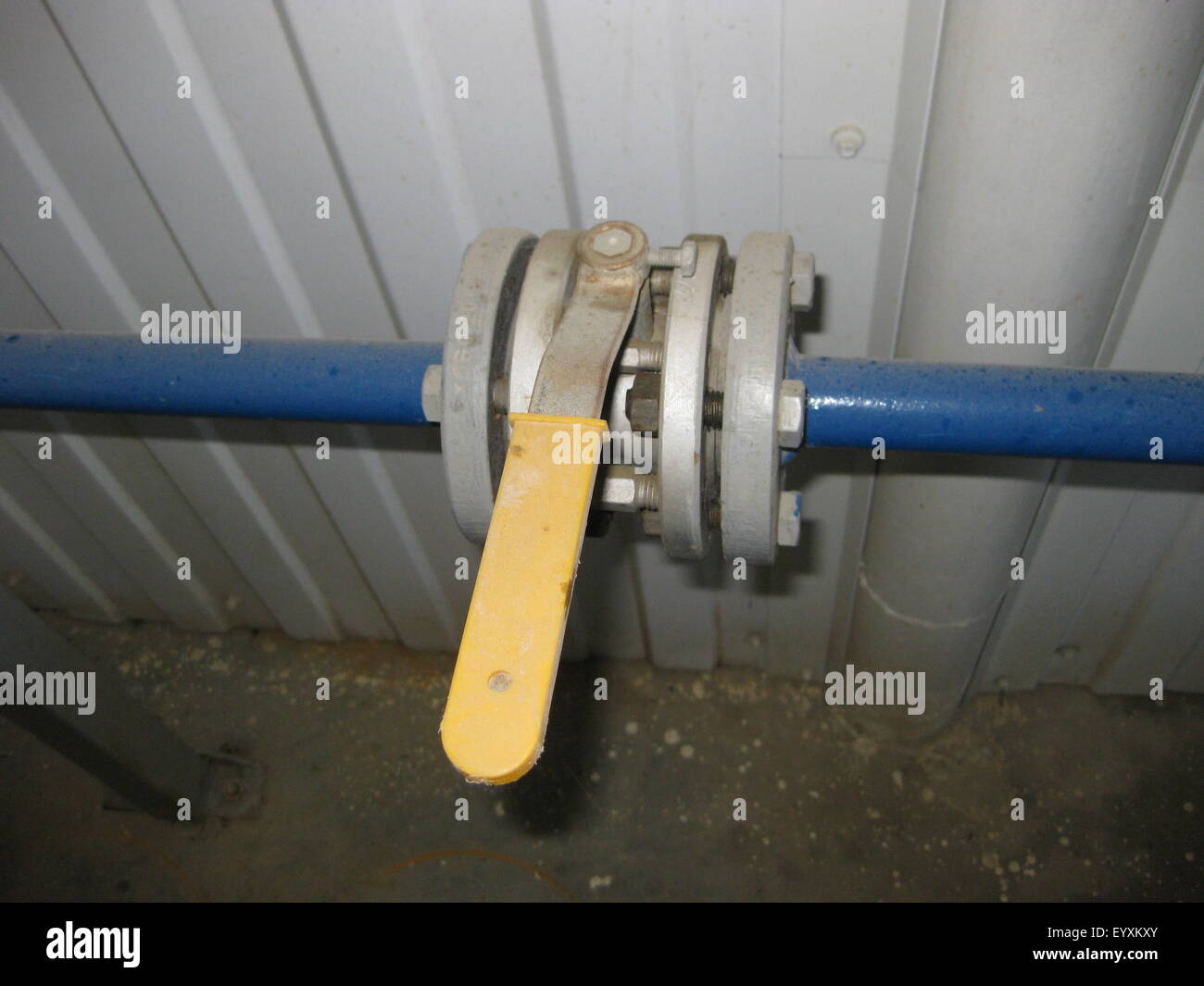 Oil refinery. Equipment for primary oil refining Stock Photo - Alamy