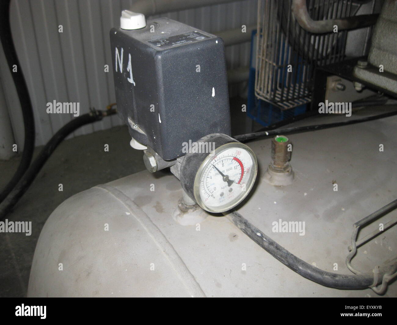 Oil refinery. Equipment for primary oil refining Stock Photo - Alamy