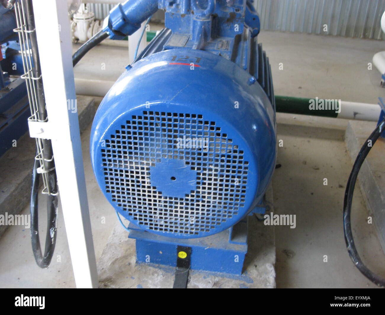 Oil refinery. Equipment for primary oil refining Stock Photo - Alamy