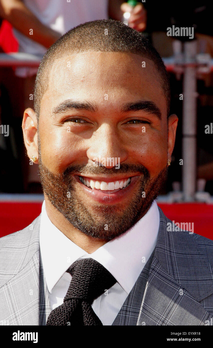 Matt Kemp at the 2012 ESPY Awards held at the Nokia Theatre L.A. Live ...