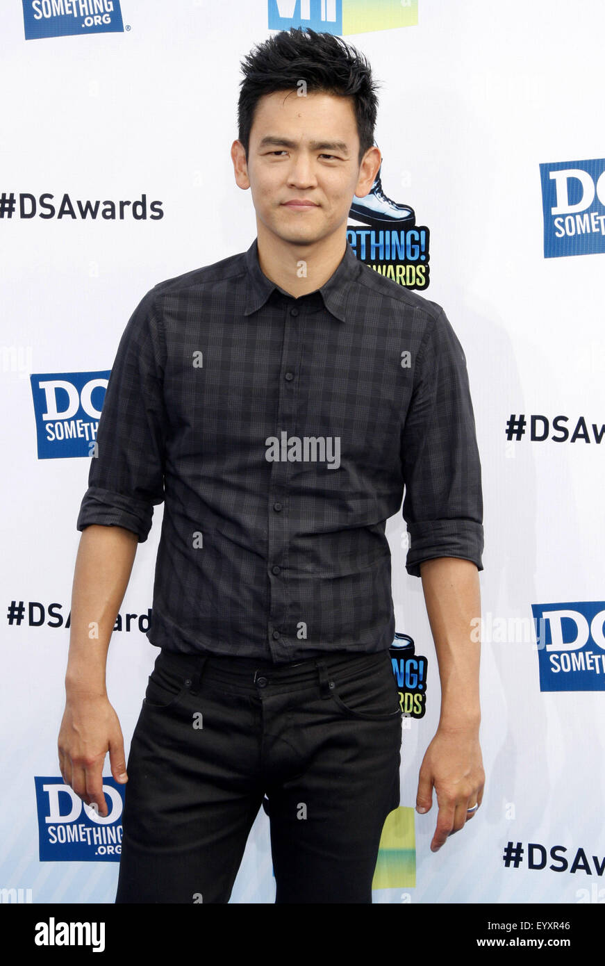John Cho at the 2012 Do Something Awards held at the Barker Hangar in ...