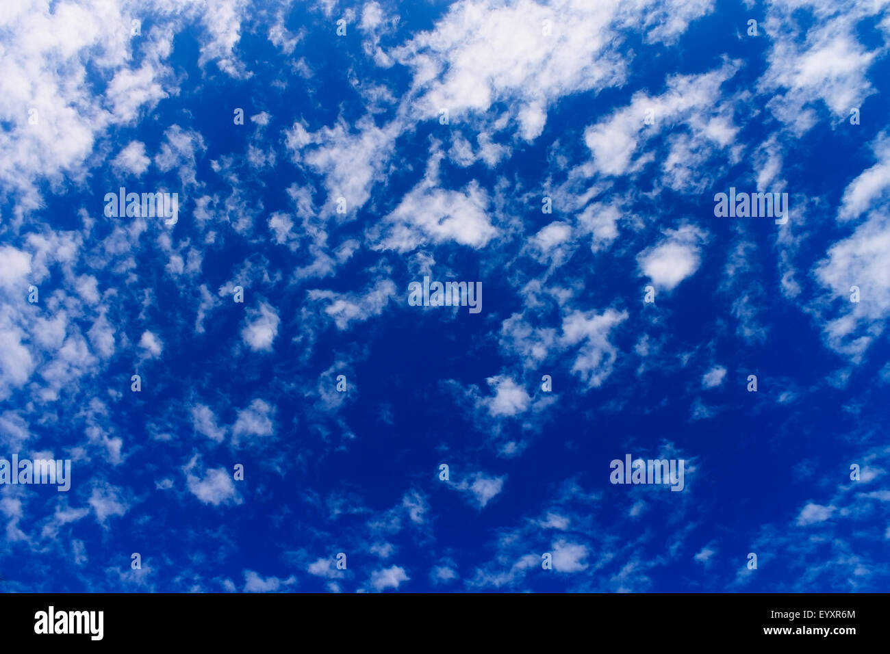 Blue sky with scattered cloud hi-res stock photography and images - Alamy