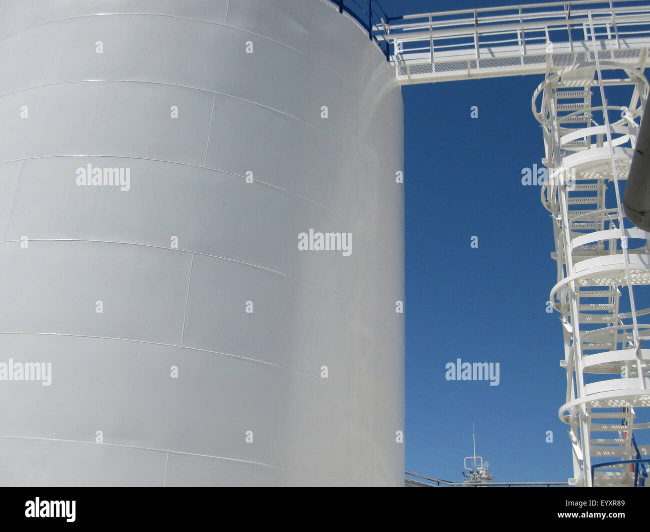 Oil refinery. Equipment for primary oil refining Stock Photo - Alamy