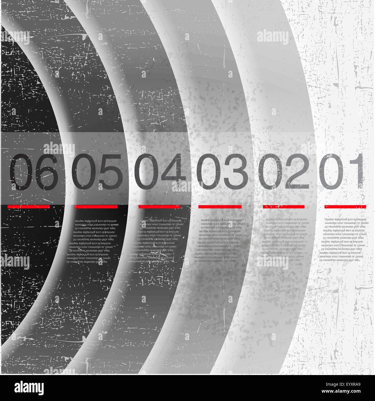 abstract number line background Stock Vector Image & Art - Alamy