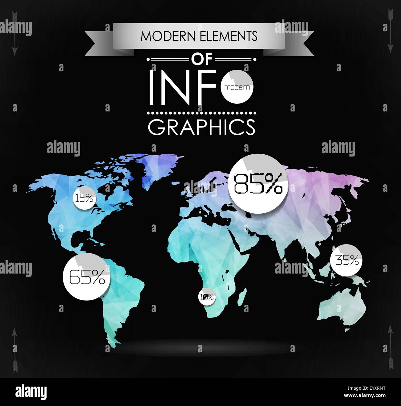 World map card Stock Vector Image & Art - Alamy