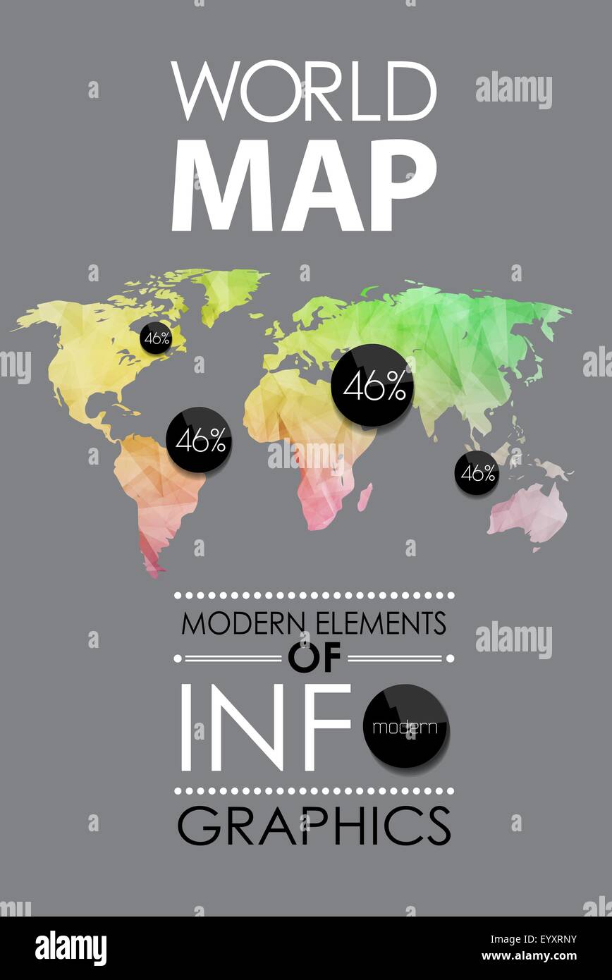 World map card Stock Vector Image & Art - Alamy