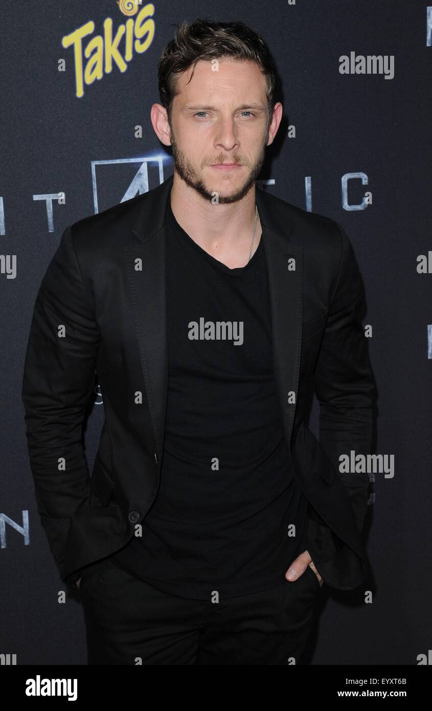 Brooklyn, NY, USA. 4th Aug, 2015. Jamie Bell at arrivals for FANTASTIC ...