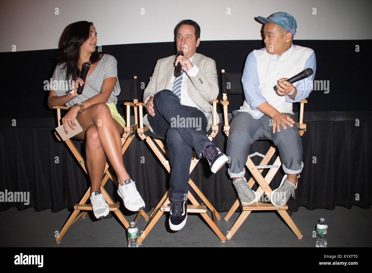 New York, NY, USA. 4th Aug, 2015. David T. Friendly, Jeff Staple at ...