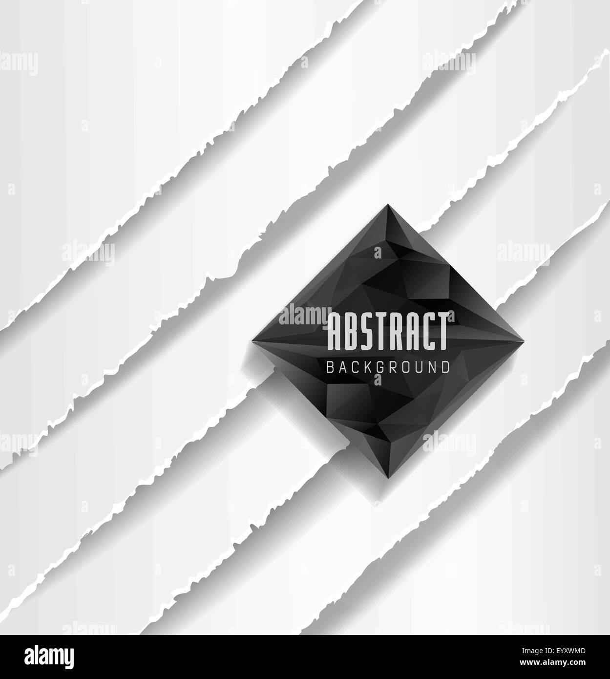 Folded white paper texture Stock Vector Images - Alamy