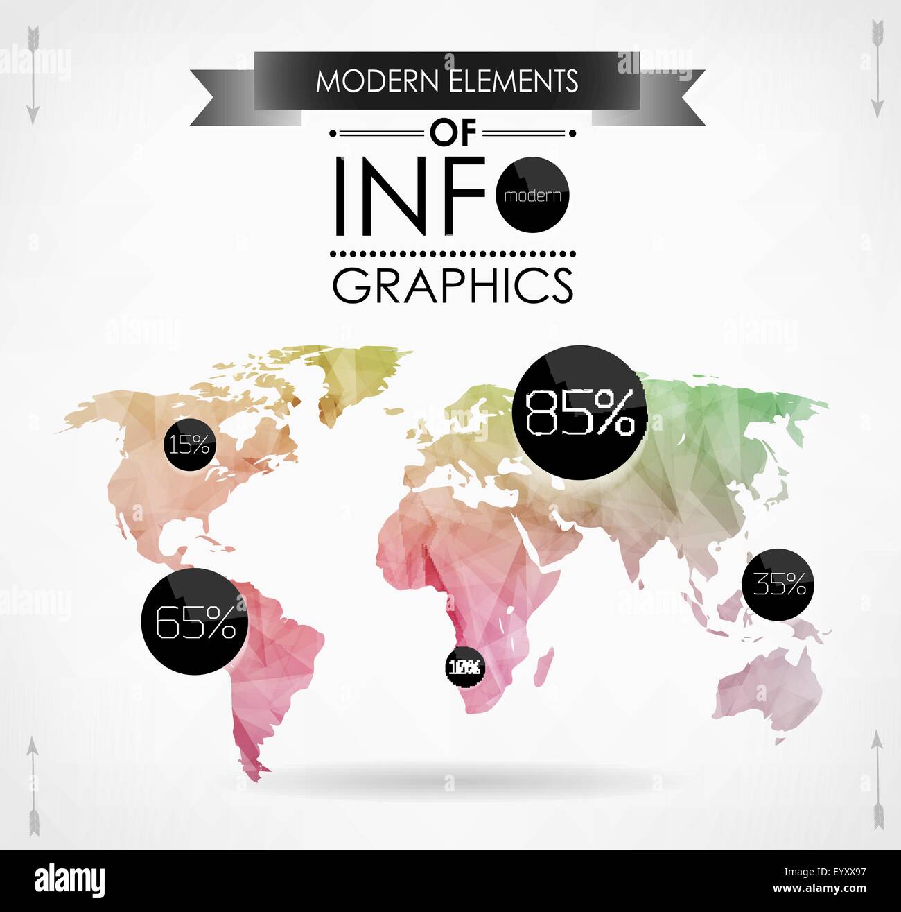 World map card Stock Vector Image & Art - Alamy