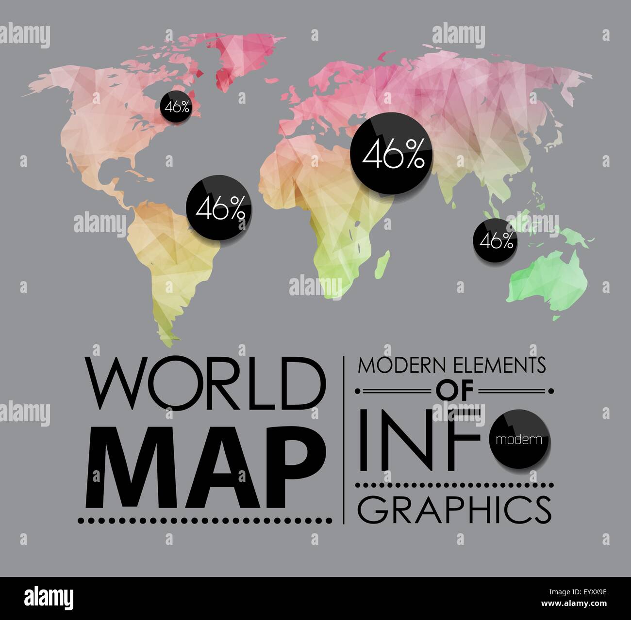 World map card Stock Vector Image & Art - Alamy