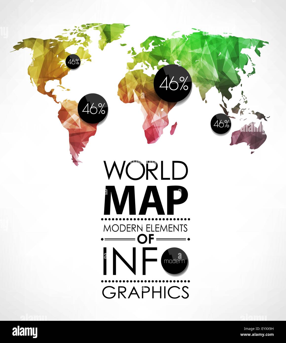 World map card Stock Vector Image & Art - Alamy