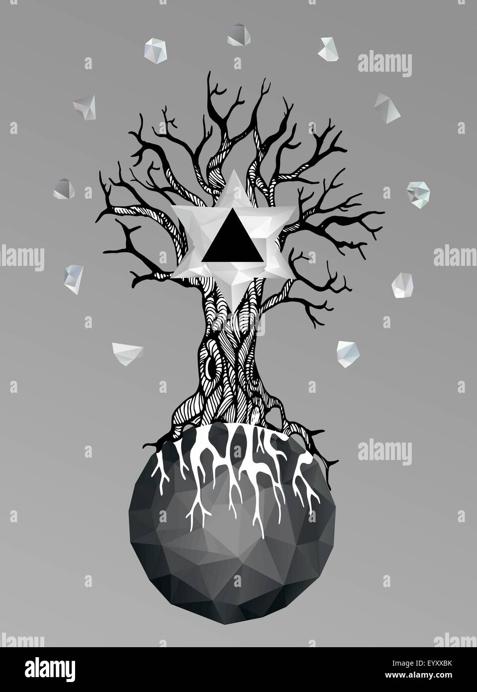 Abstract gothic Stock Vector Image & Art - Alamy