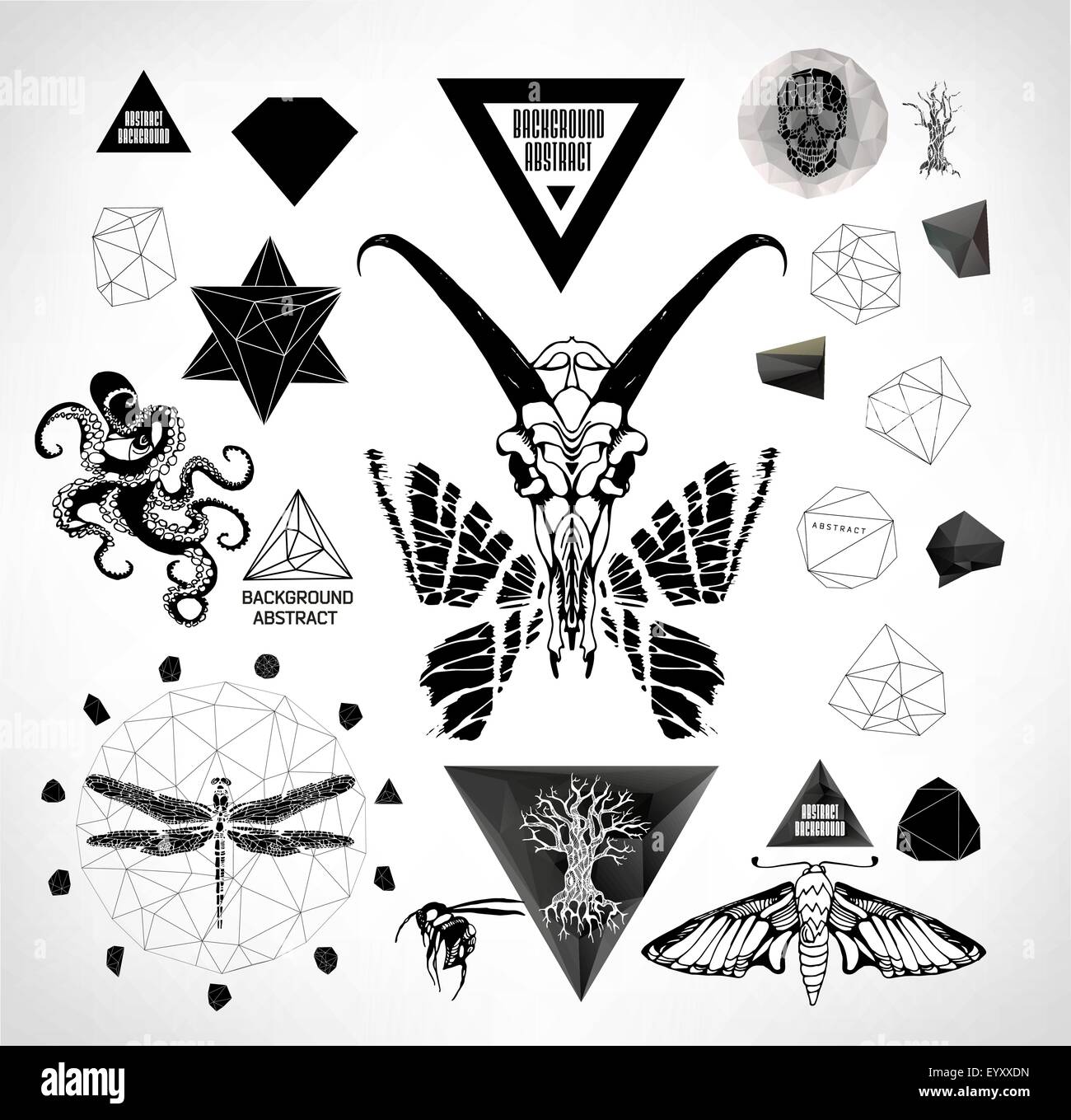 Abstract gothic Stock Vector Image & Art - Alamy