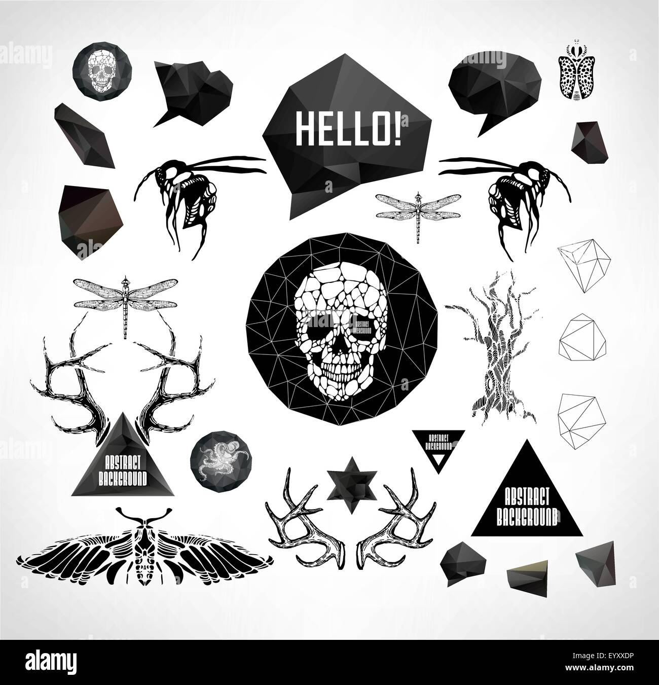 Abstract gothic Stock Vector Image & Art - Alamy