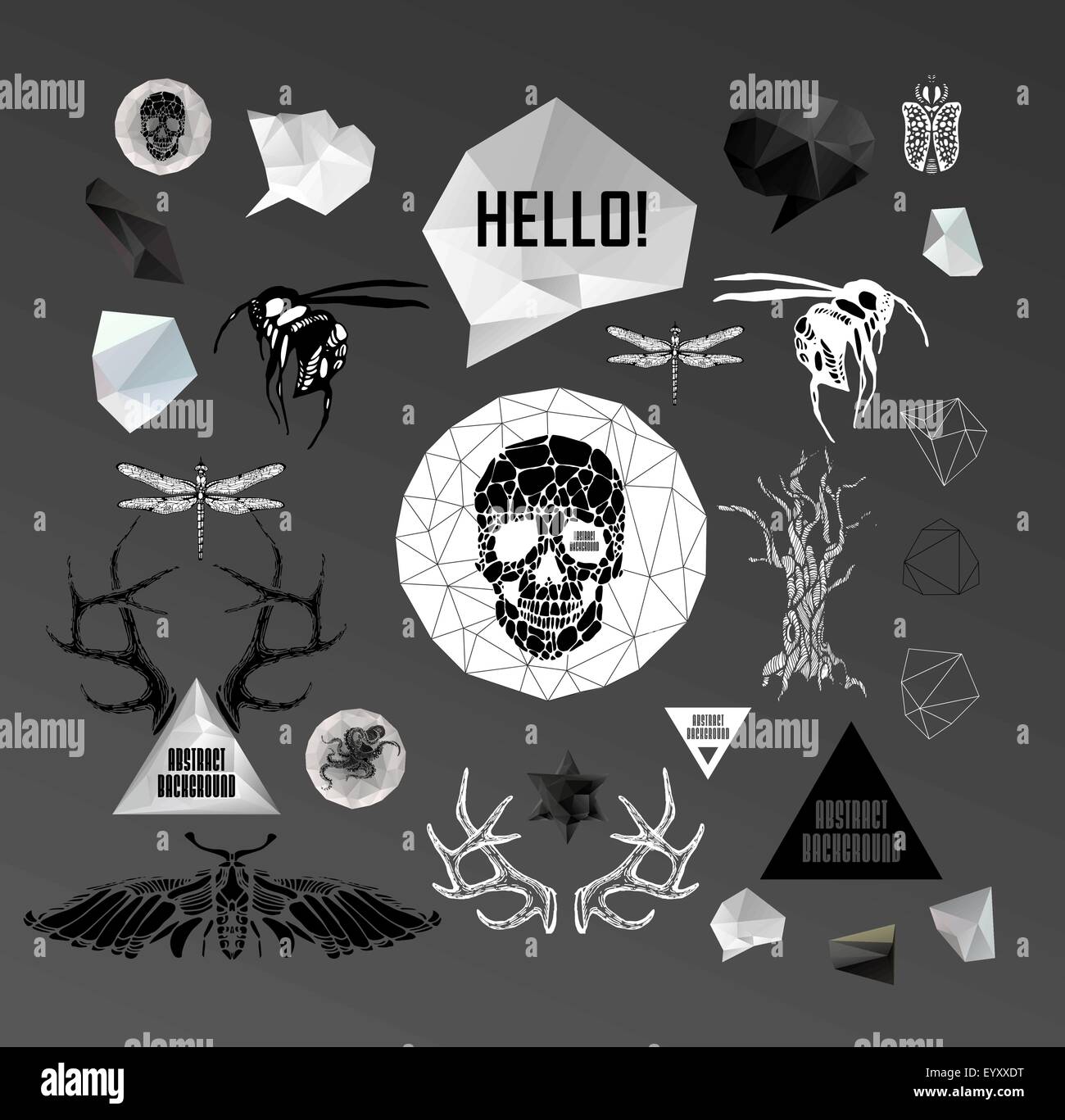 Abstract gothic Stock Vector Image & Art - Alamy