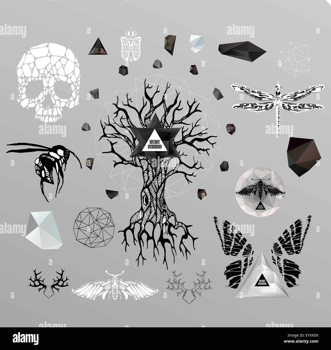 Abstract gothic Stock Vector Image & Art - Alamy