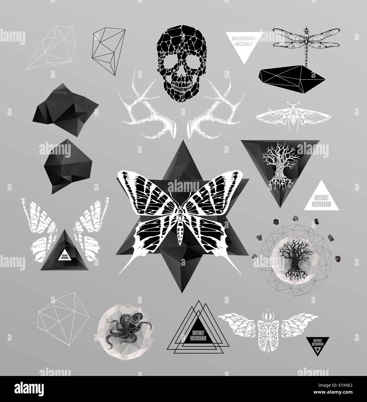 Abstract gothic Stock Vector Image & Art - Alamy