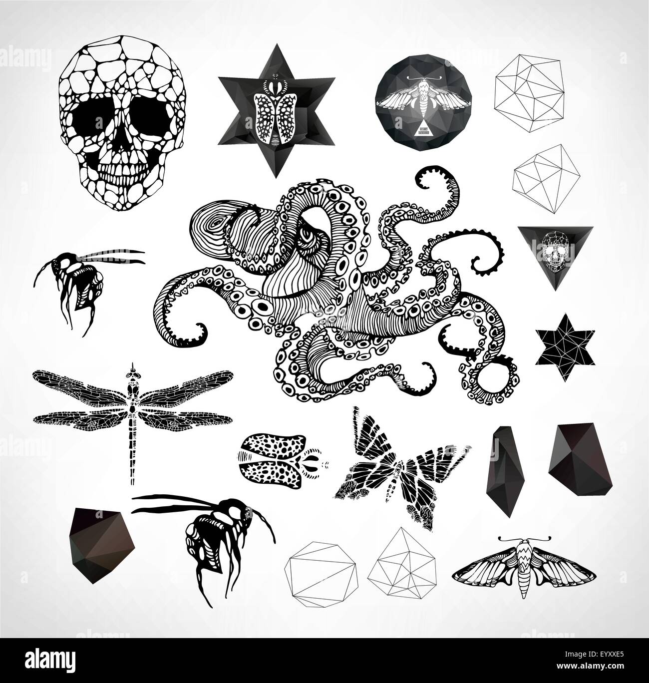 Abstract gothic Stock Vector Image & Art - Alamy