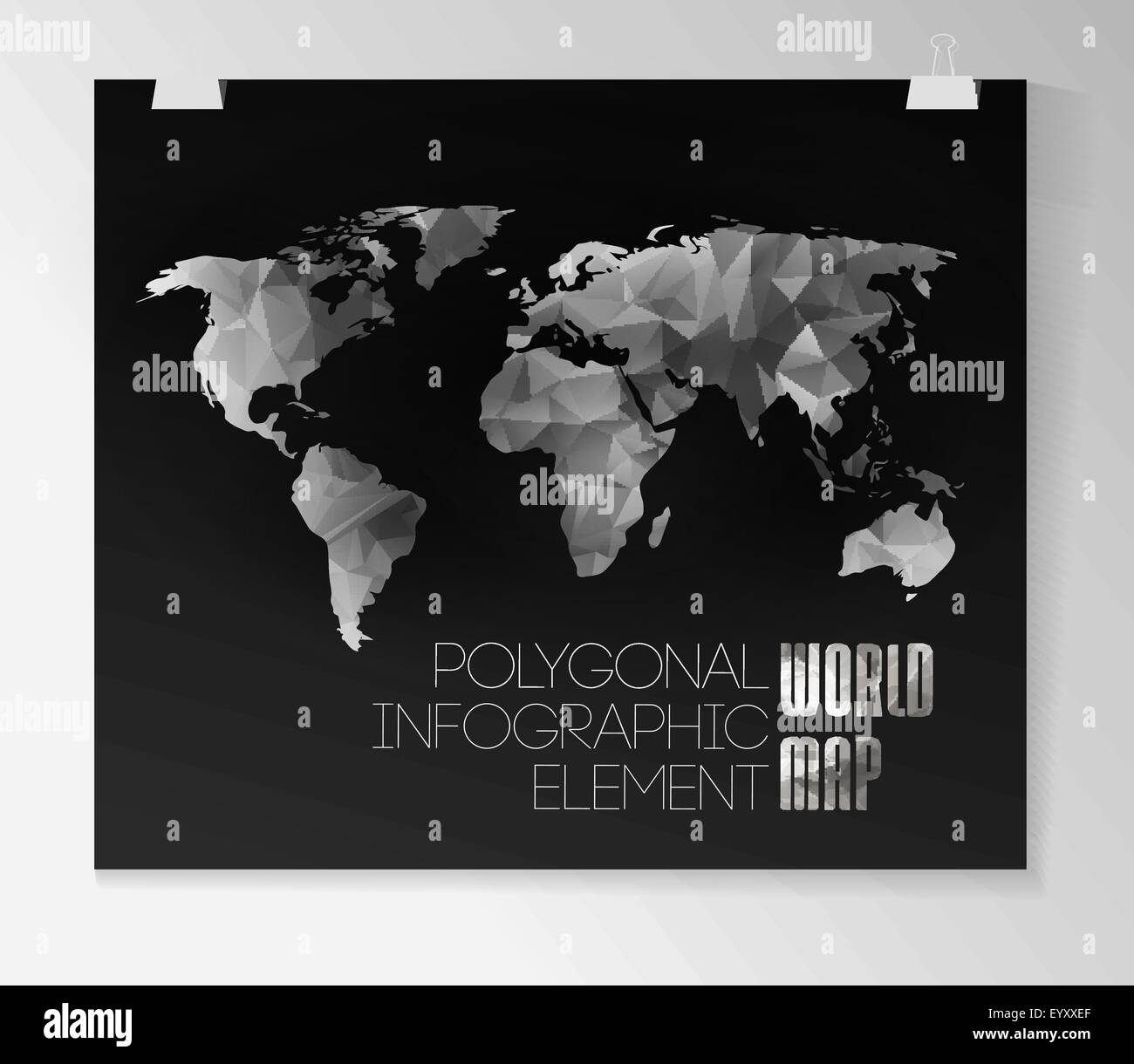 World Map and Information Graphics Stock Vector Image & Art - Alamy