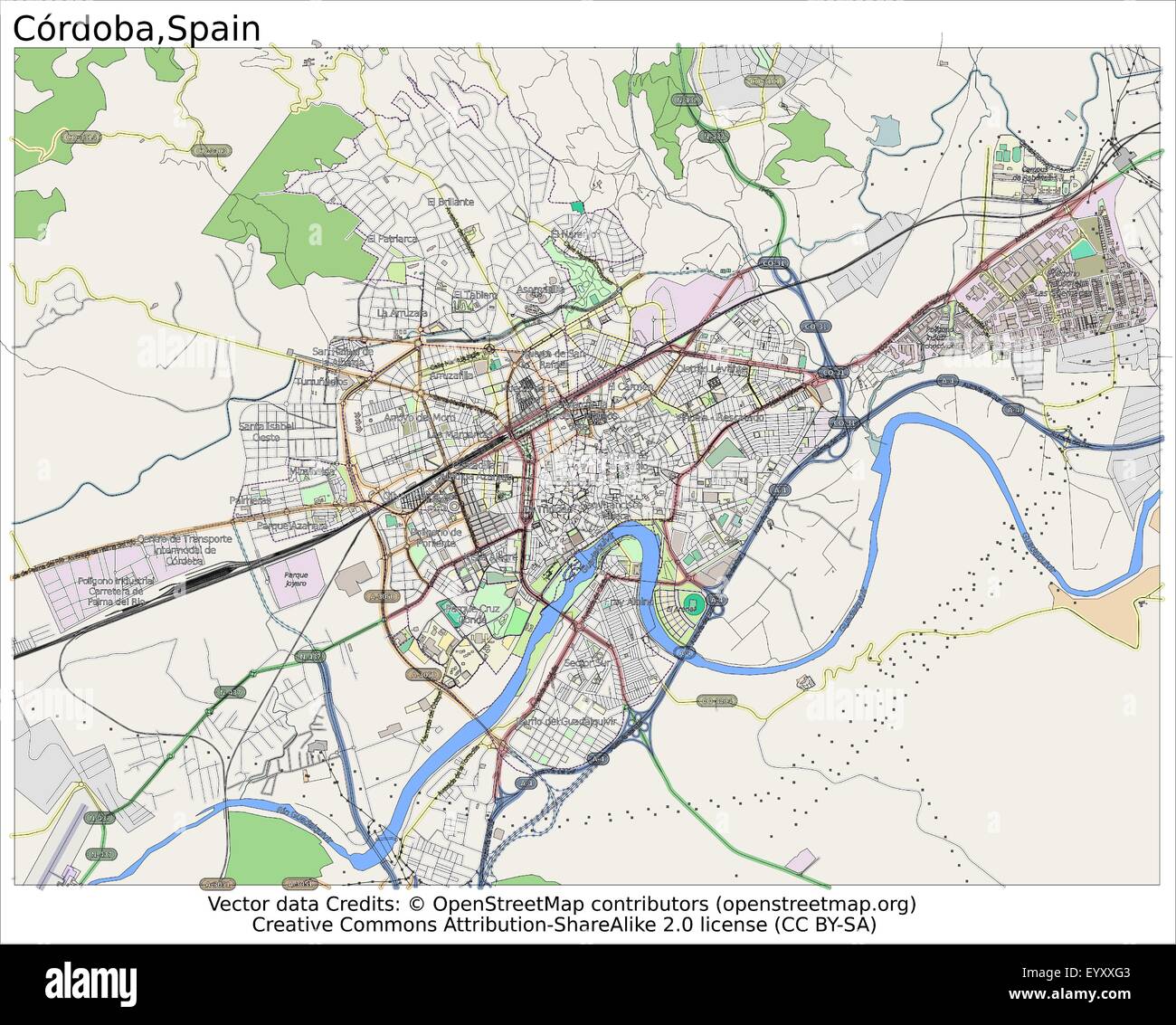 Cordoba Spain Coat Of Arms Stock Vector Images - Alamy