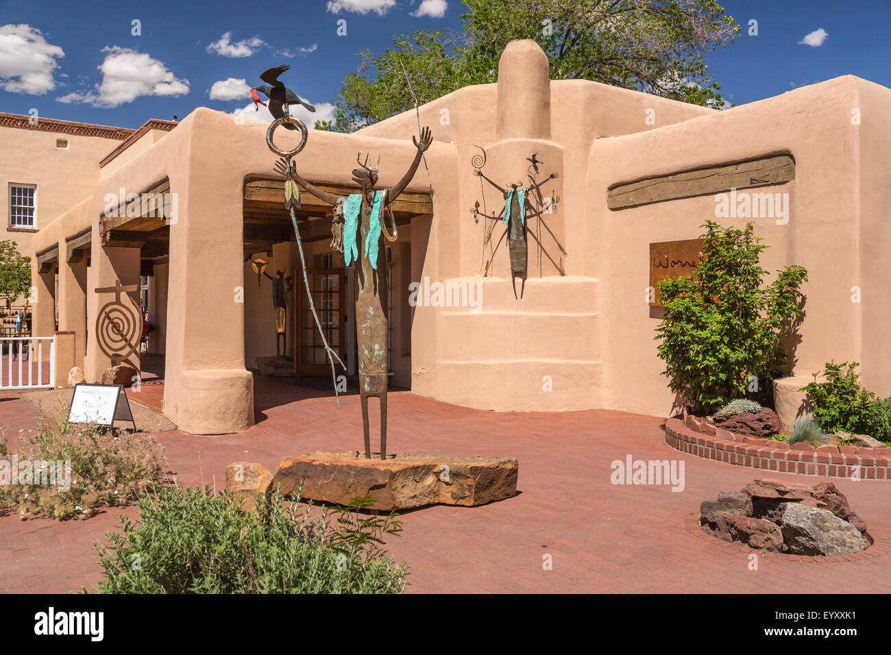 Shops and stores in Santa Fe, New Mexico, USA Stock Photo - Alamy