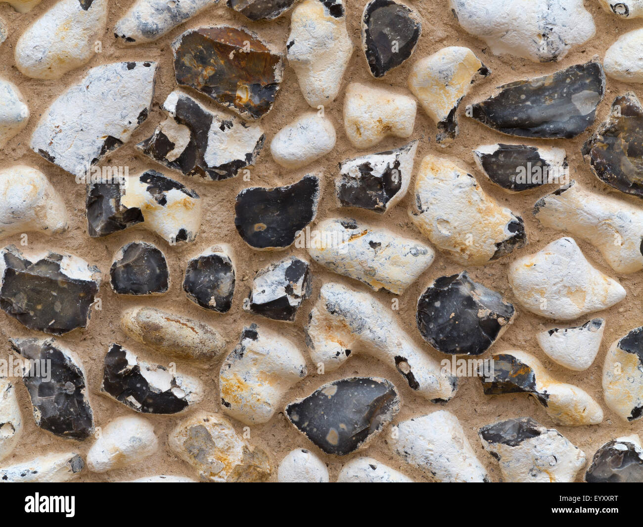 Knapped flint wall hi-res stock photography and images - Alamy