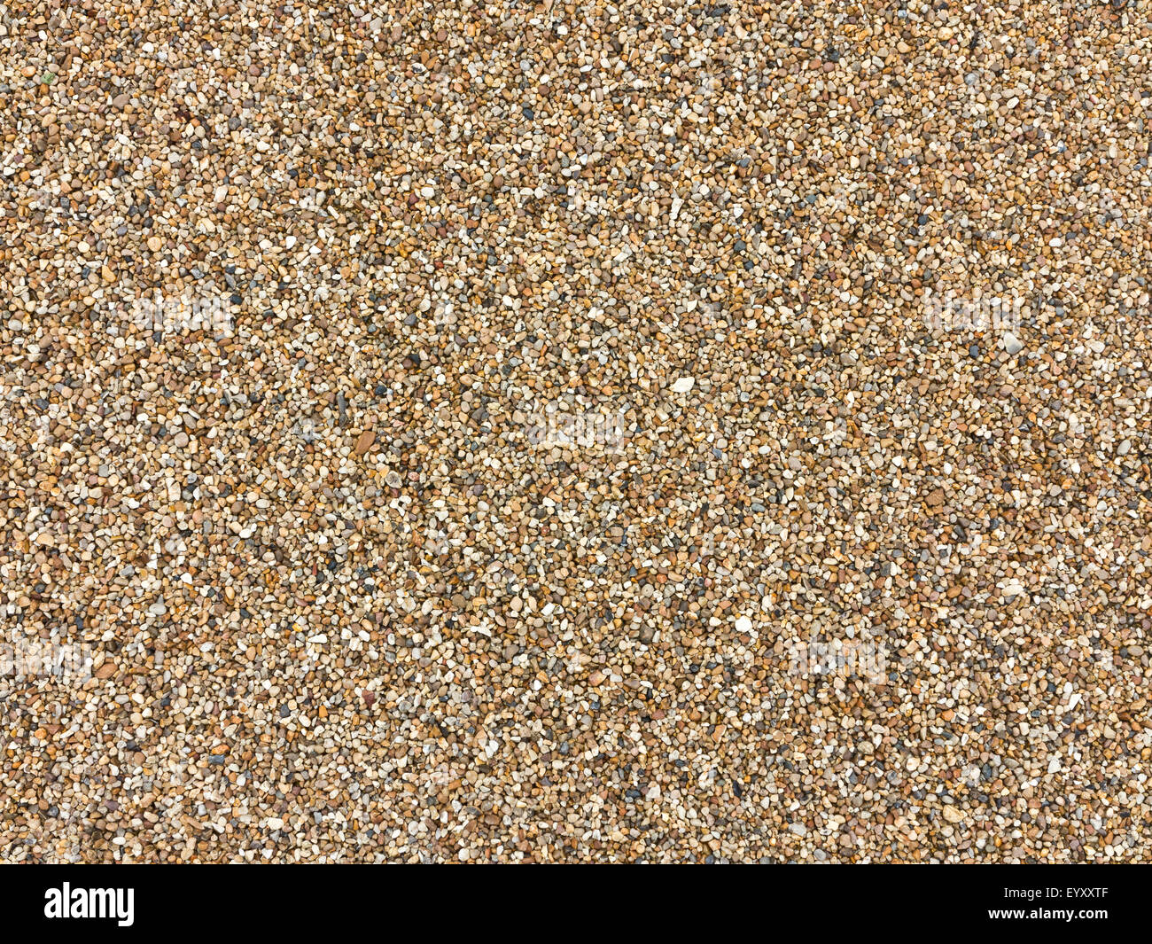 An overhead area of pea flint gravel Stock Photo - Alamy