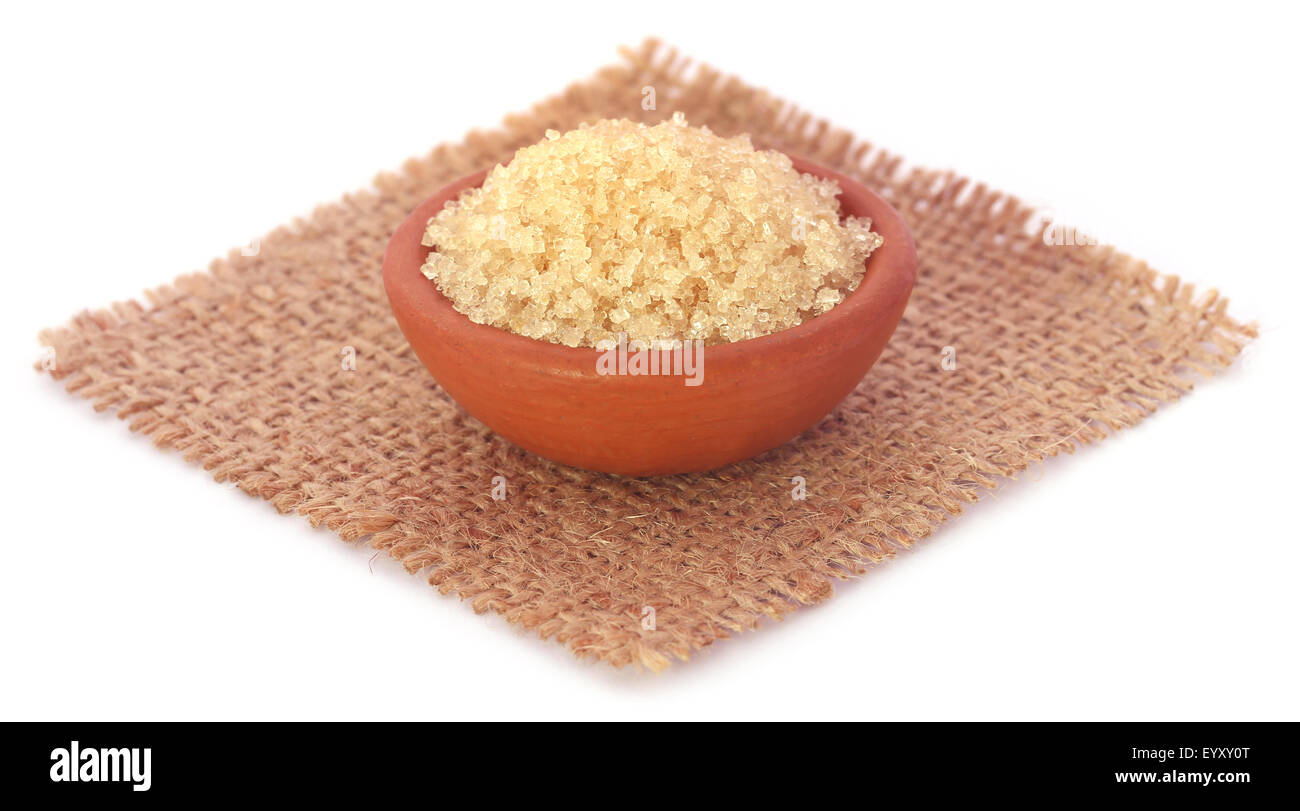 Crystals cane sugar heap Cut Out Stock Images & Pictures - Alamy