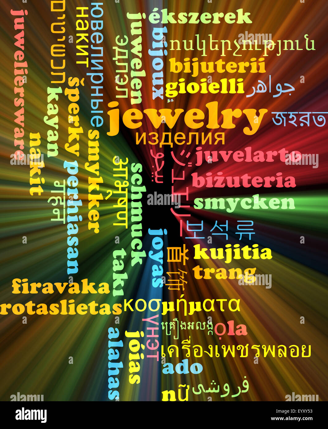 Word jewels hi-res stock photography and images - Alamy