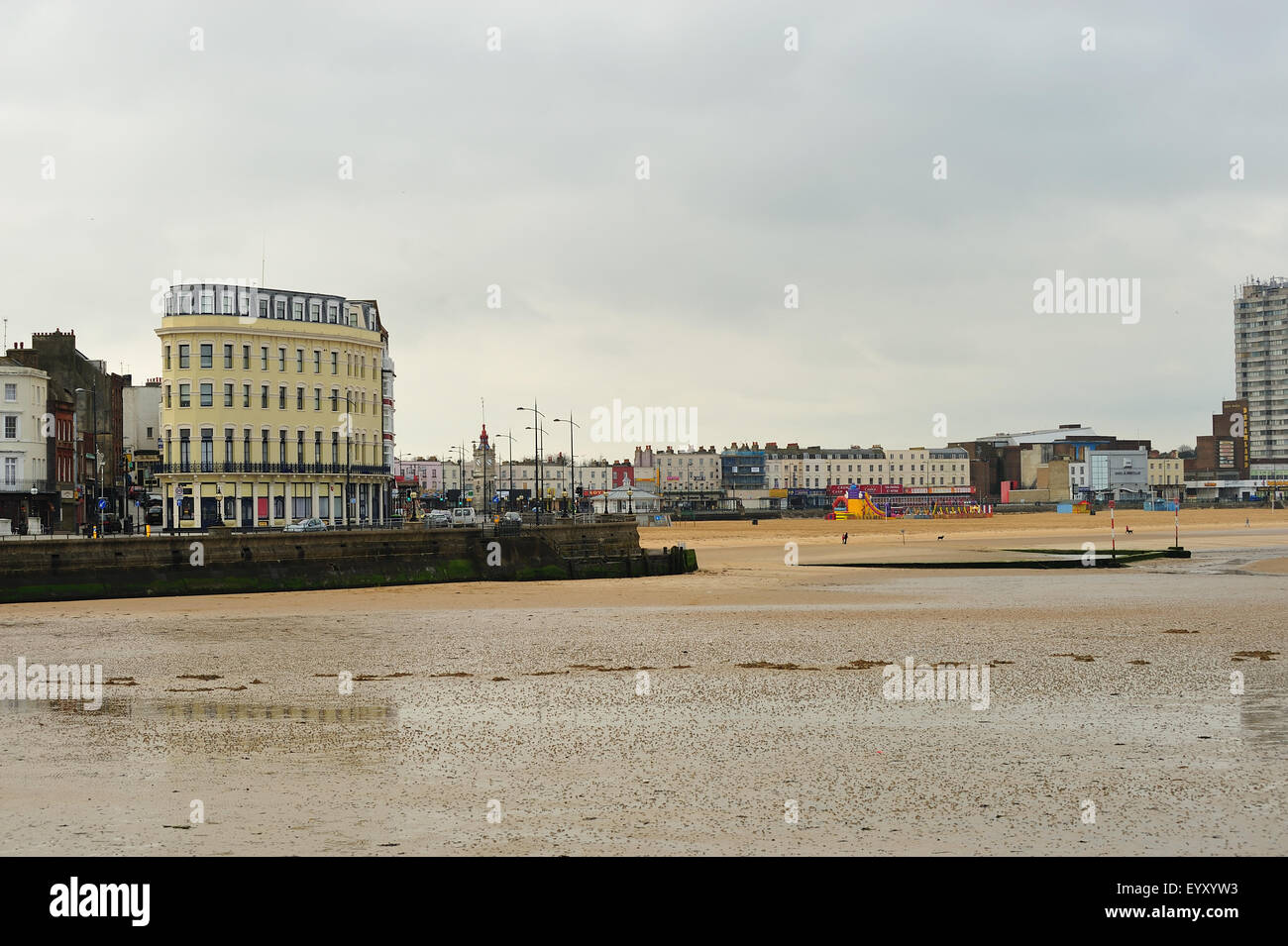 Margate Kent coastal view Stock Photo - Alamy