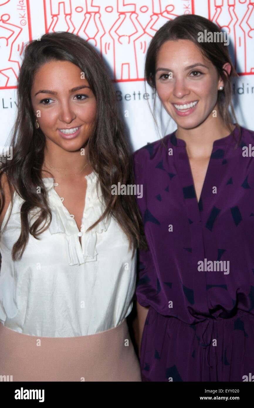 New York, NY, USA. 4th Aug, 2015. Catie Cole, Emily Cole at arrivals ...