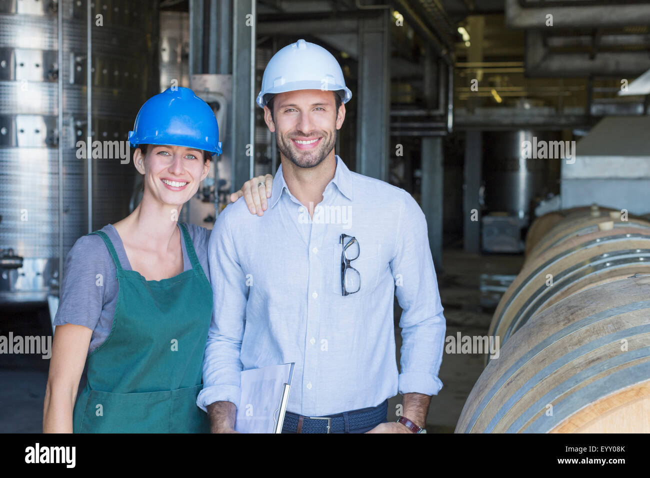 Two man working hard hi-res stock photography and images - Alamy