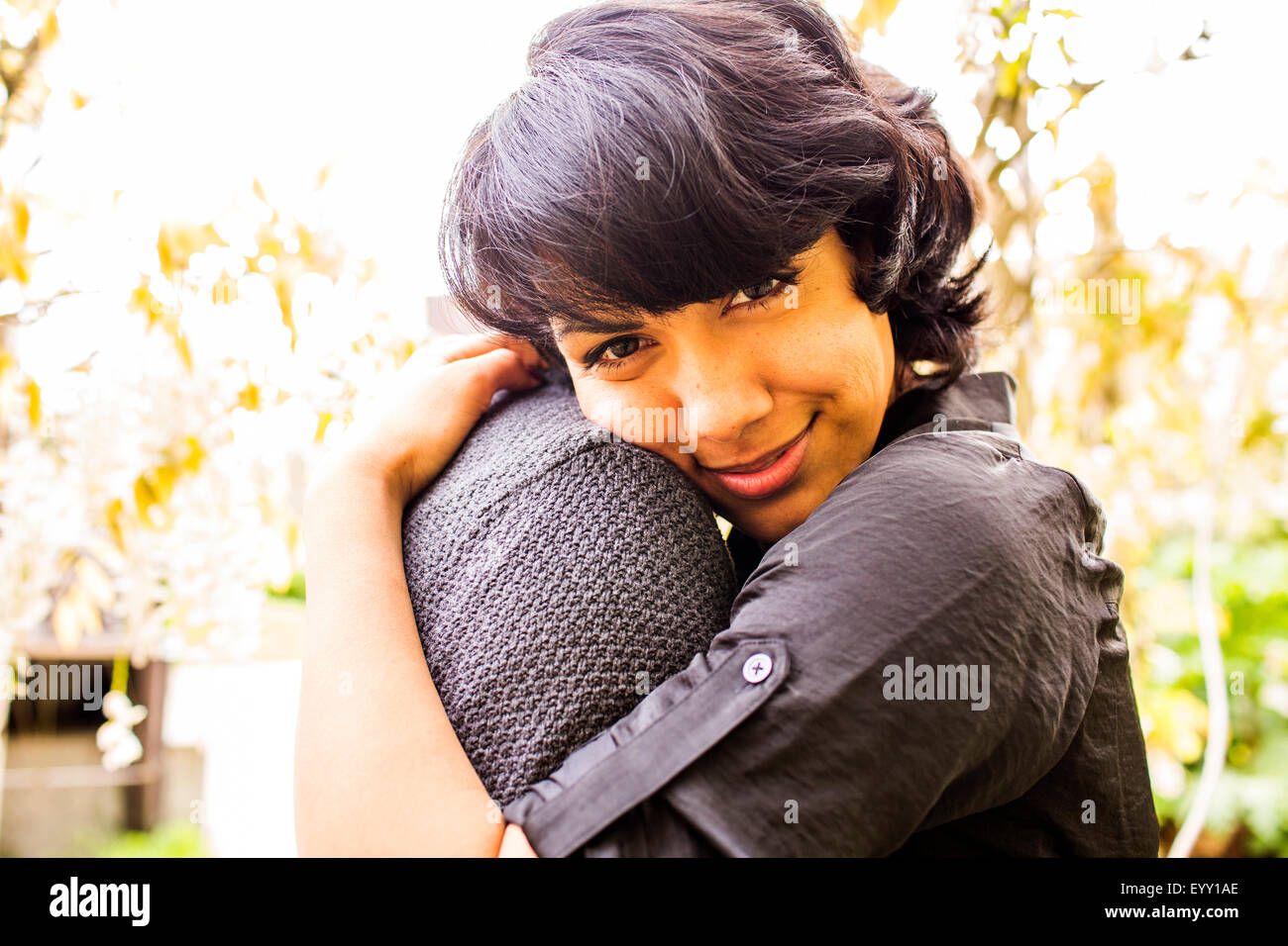 Transgender couple happy hi-res stock photography and images - Alamy