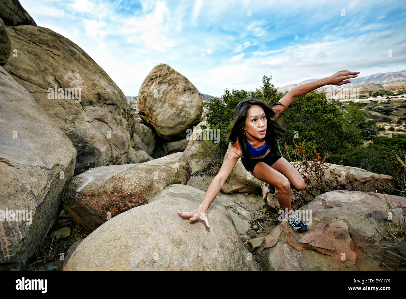 Focus on mountain climbing hi-res stock photography and images - Alamy
