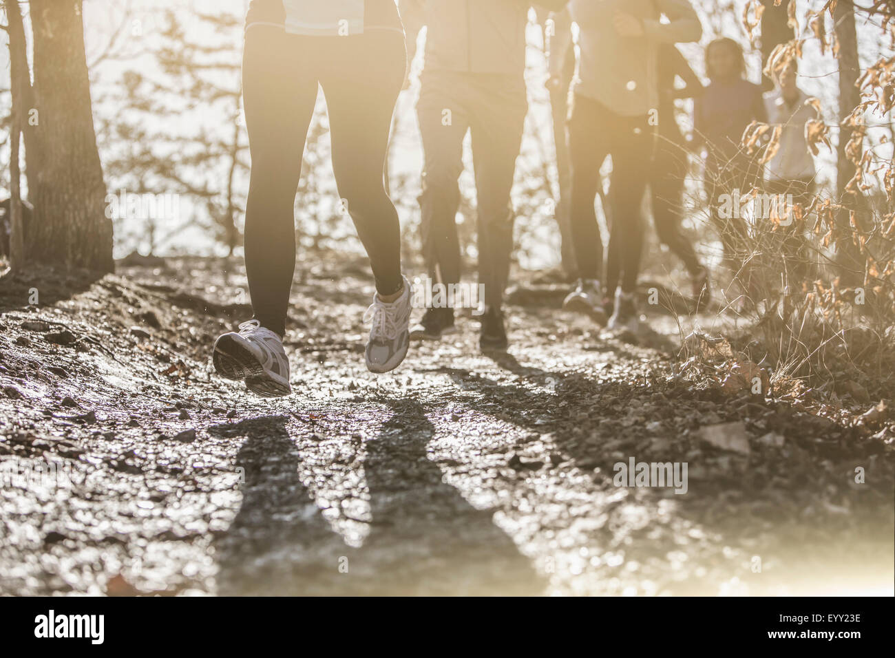 Trail running on dirt path hi-res stock photography and images - Alamy