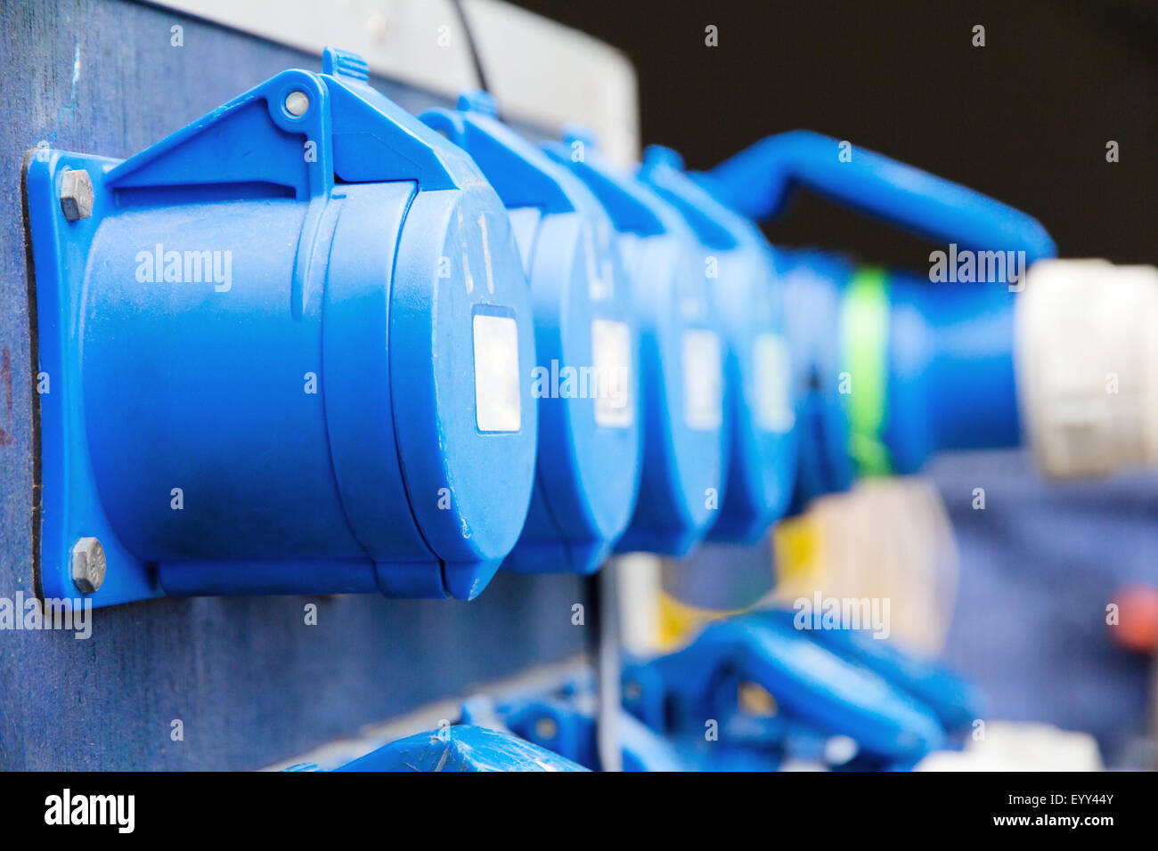 Plug power outlet block hi-res stock photography and images - Alamy