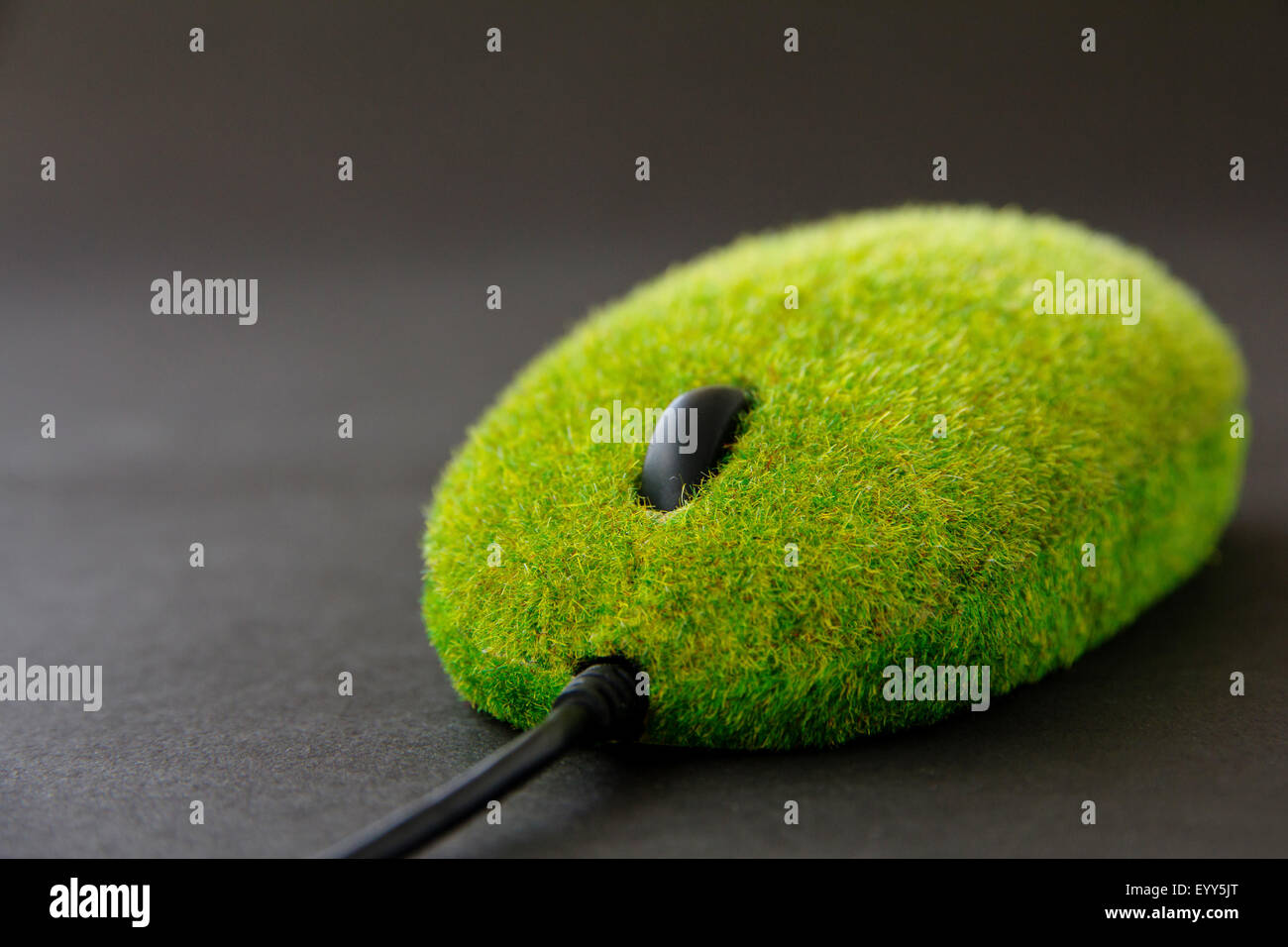 Eco computer mouse concept Stock Photo - Alamy