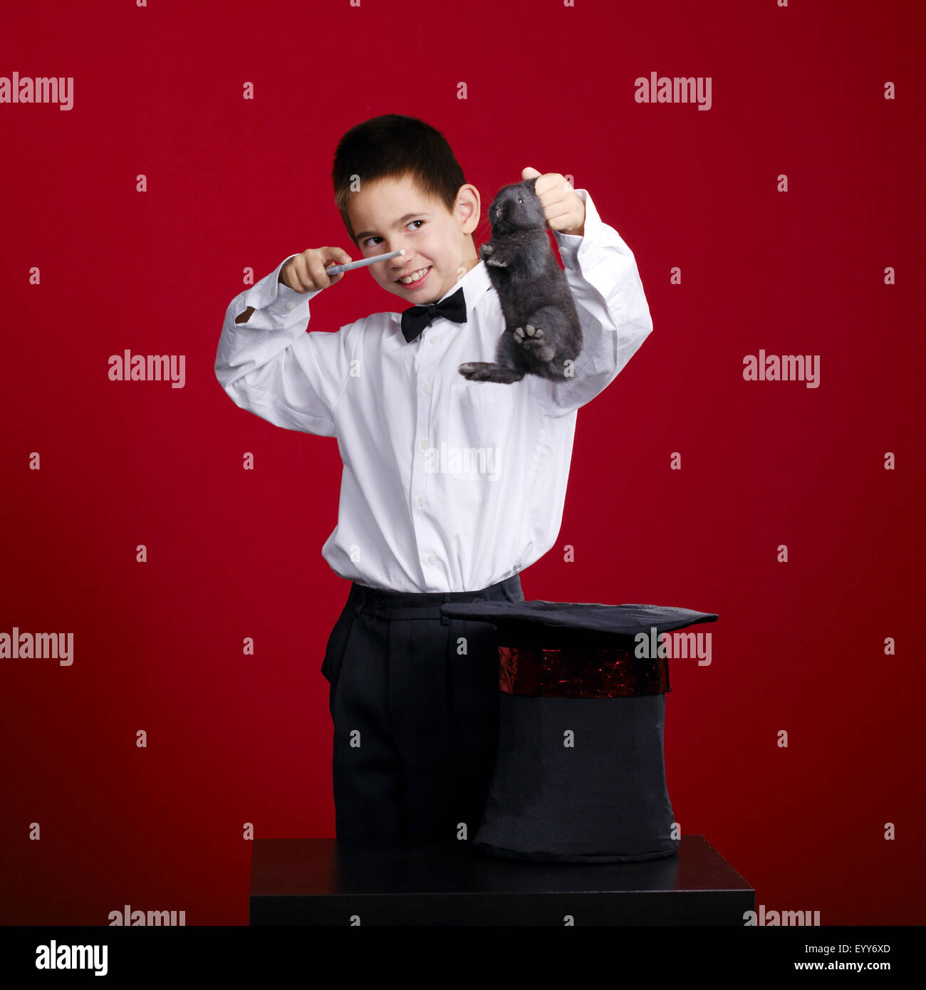 Child magician wand hi-res stock photography and images - Alamy