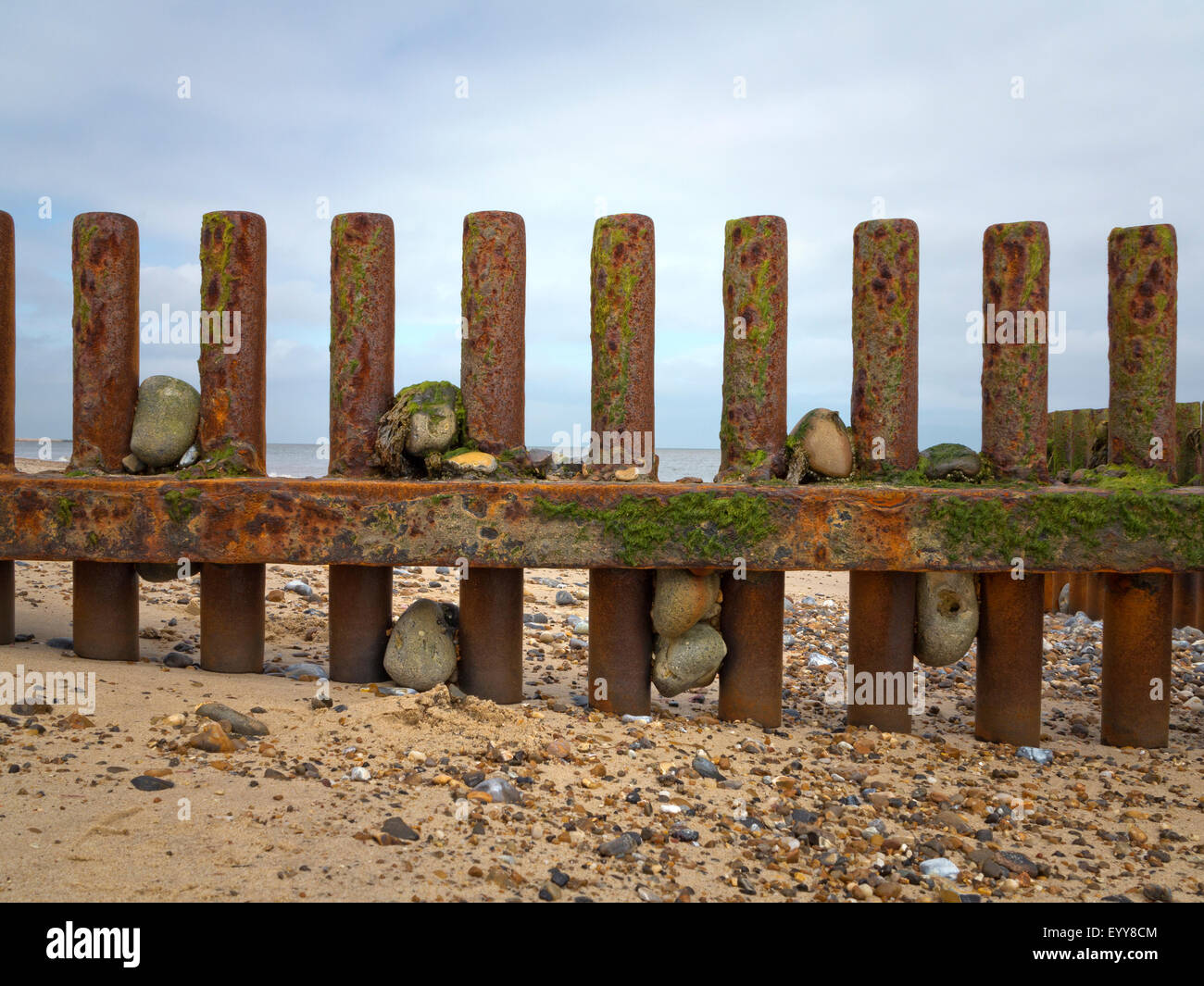 Groin and beach erosion hi-res stock photography and images - Alamy