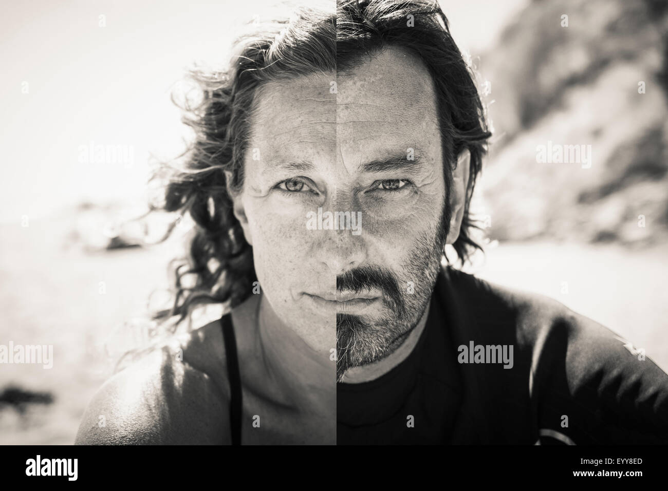Man and woman split up hi-res stock photography and images - Alamy