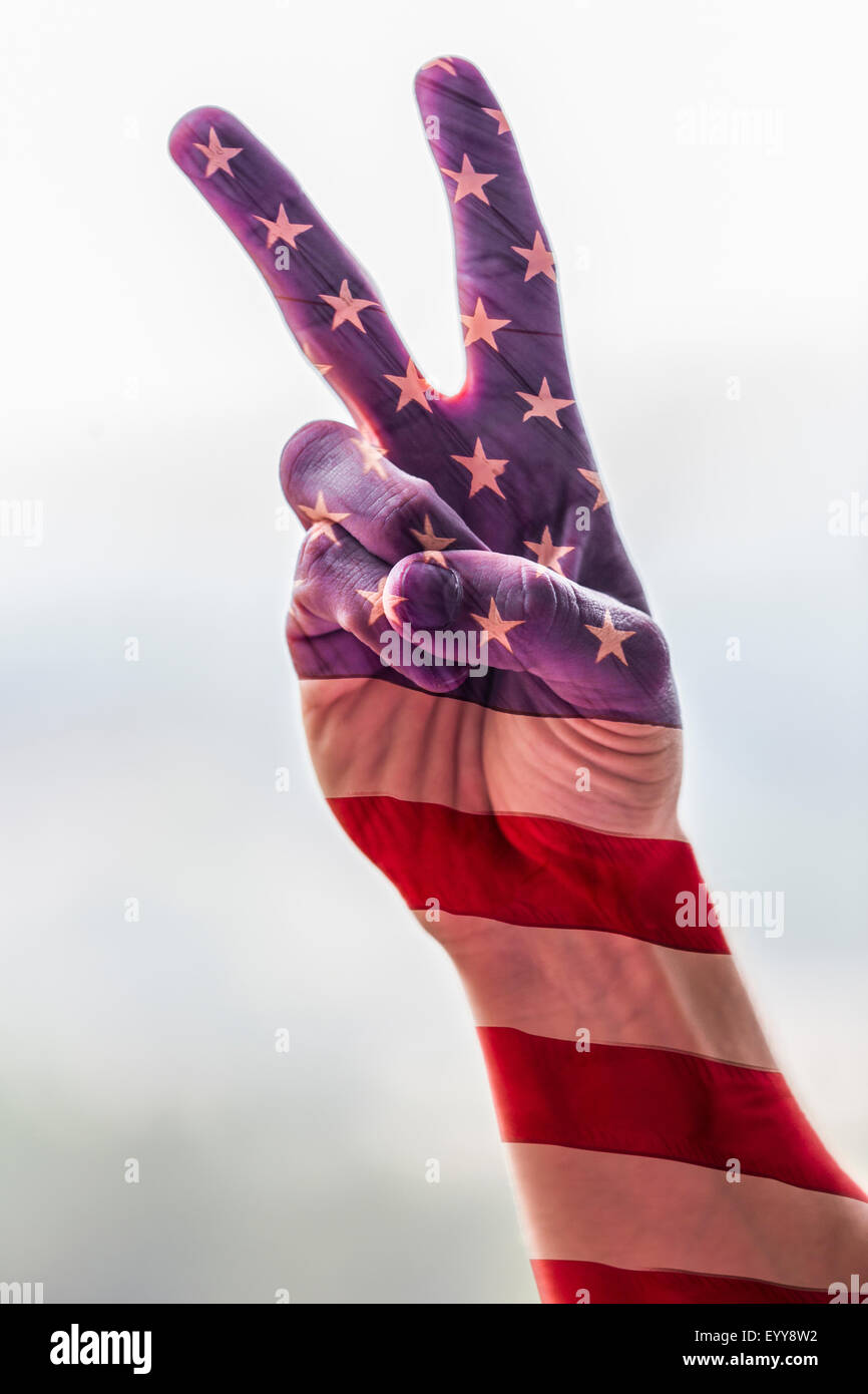 Gesturing flag hi-res stock photography and images - Alamy