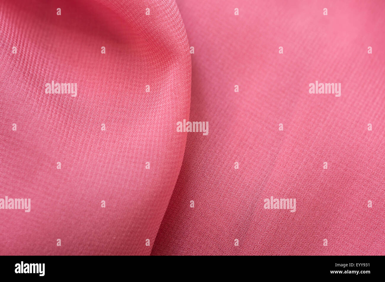 Fine chiffon fabric of pink color close up Stock Photo - Alamy