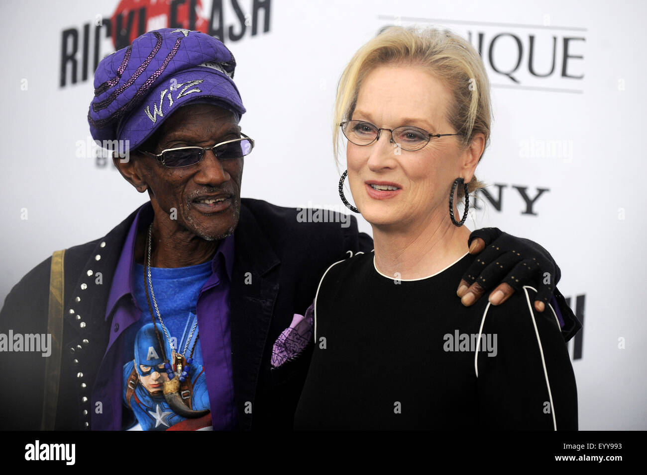 Bernie Worrell and Meryl Streep attending the 'Ricki And The Flash' New ...