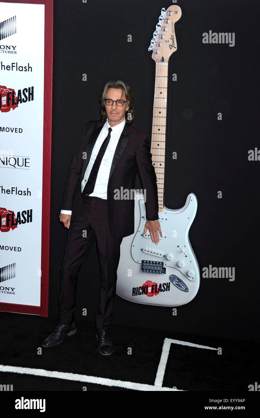Rick Springfield attending the 'Ricki And The Flash' New York premiere ...